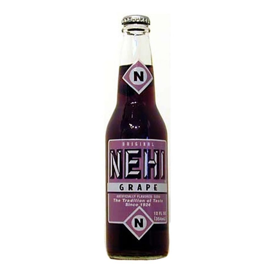 Nehi Grape Soda 12 oz Bottle - Blue Dog Beverage