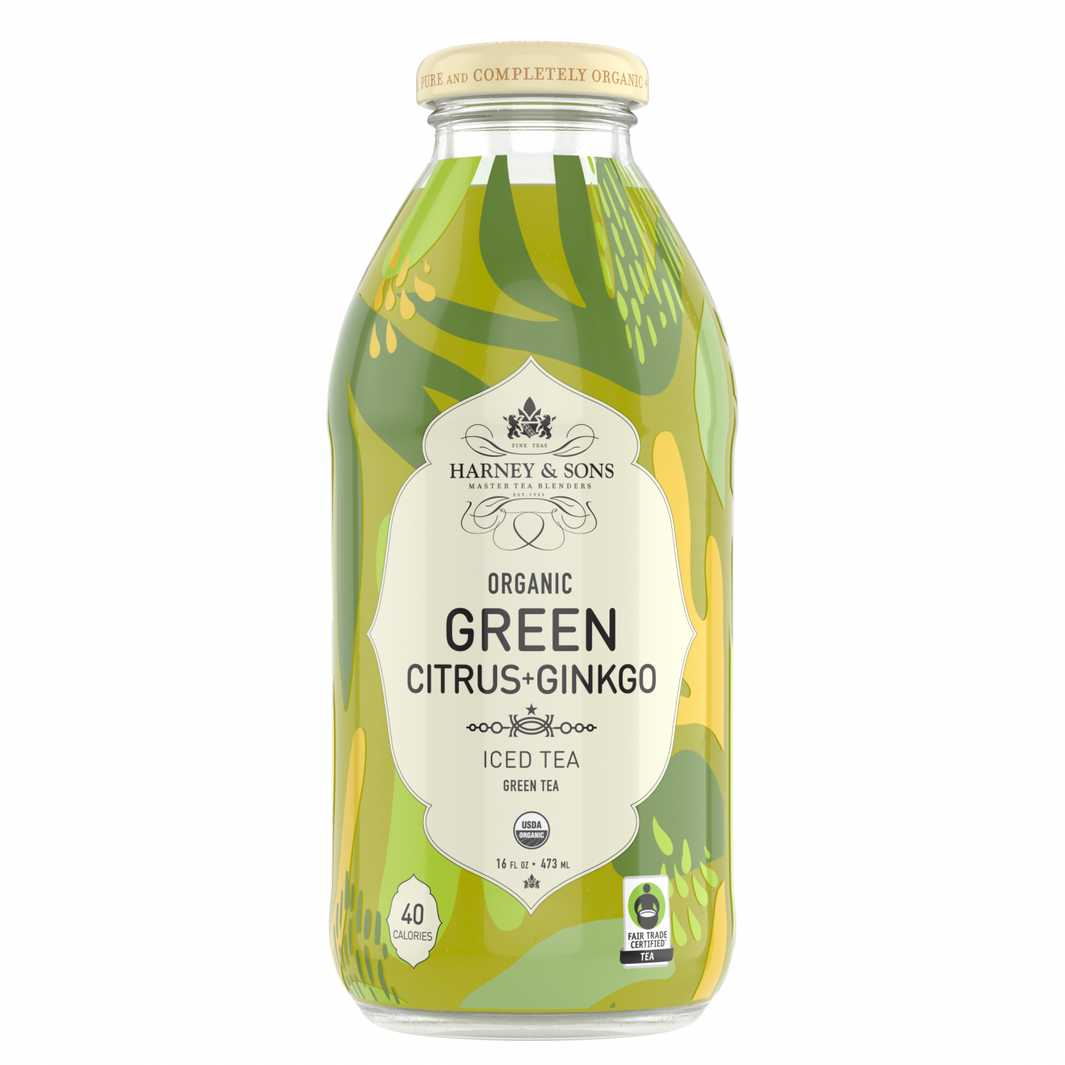 Harney & Sons Organic Green Soothing Green Tea 16 oz Bottle - Blue Dog ...