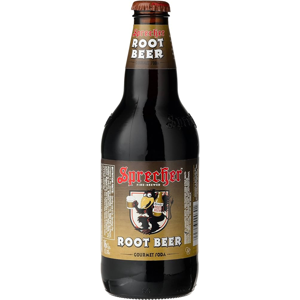 Sprecher Root Beer 16 oz Bottle - Blue Dog Beverage