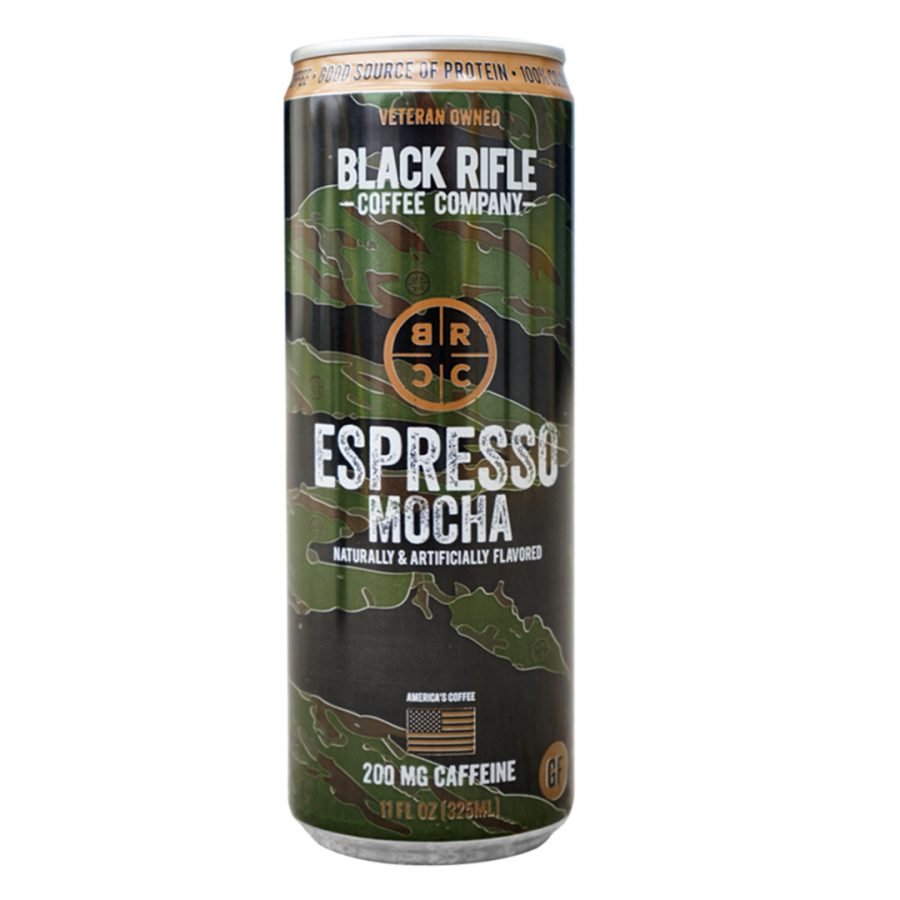 Black Rifle Coffee Espresso Mocha 11oz Can - Blue Dog Beverage