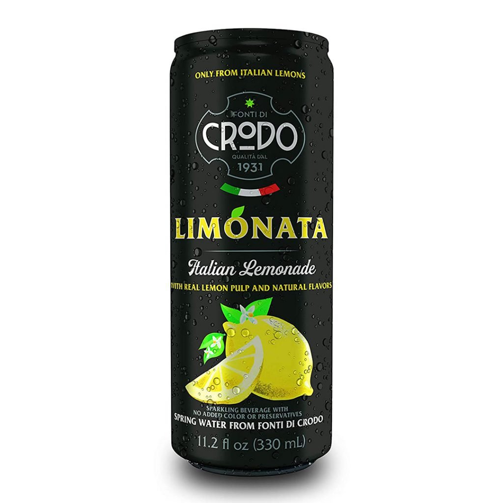 Crodo Sparkling Italian Lemonade 11.2oz Can - Blue Dog Beverage