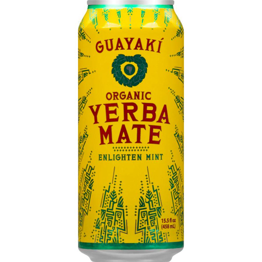 Guayaki Enlighten Mint Yerba Mate 15.5oz Can - Blue Dog Beverage