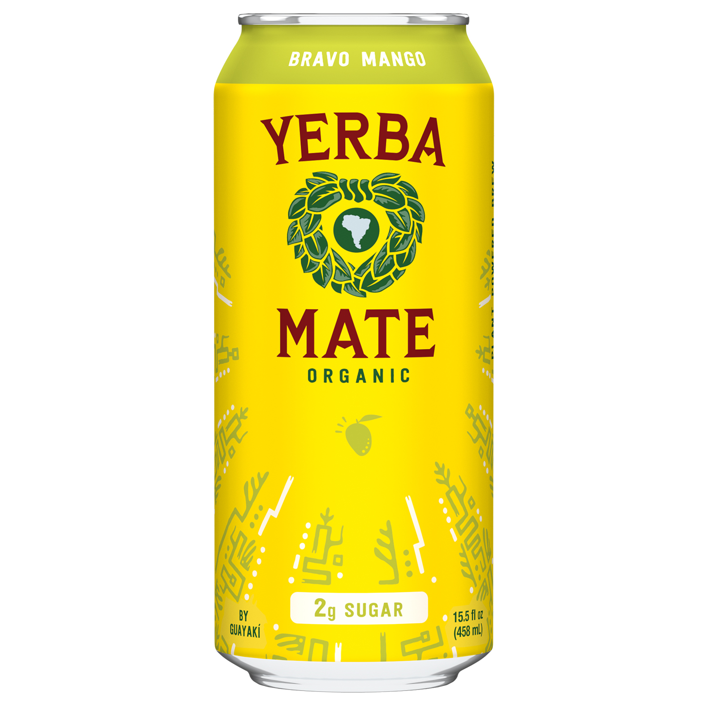 Guayaki Bravo Mango Yerba Mate 15.5oz Can - Blue Dog Beverage