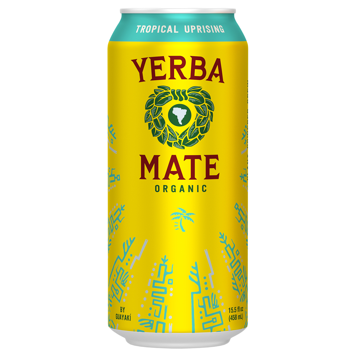 Guayaki Tropical Uprising Yerba Mate 15.5oz Can - Blue Dog Beverage
